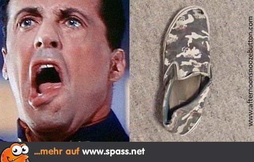 Mein Schuh ist Sylvester Stallone | Lustige Bilder auf Spass.net Mein Schuh ist Sylvester Stallone | Lustige Bilder auf Spass.net
