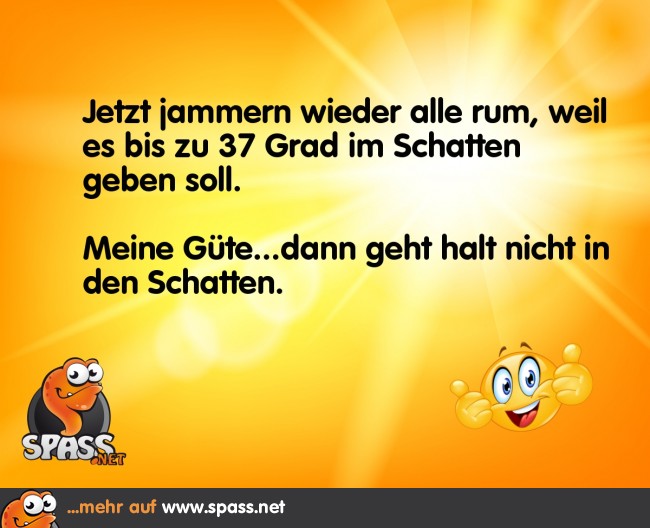 Raus aus dem Schatten | Lustige Bilder auf Spass.net Raus aus dem Schatten | Lustige Bilder auf Spass.net