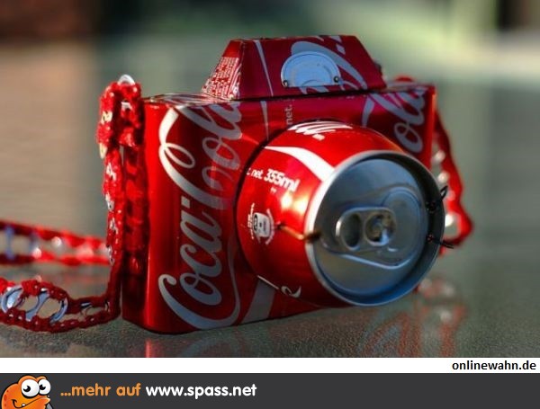 Cola-Cam | Lustige Bilder auf Spass.net