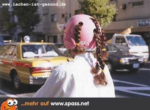 Praktischer Helm | Lustige Bilder auf Spass.net