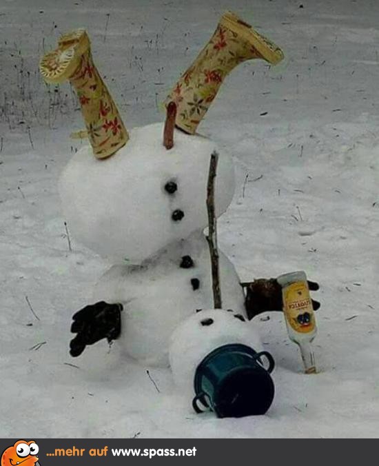 Party-Schneemann | Lustige Bilder auf Spass.net Party-Schneemann | Lustige Bilder auf Spass.net