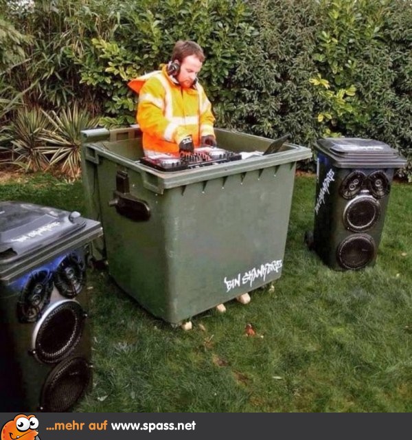Sommerfest der Müllabfuhr | Lustige Bilder auf Spass.net