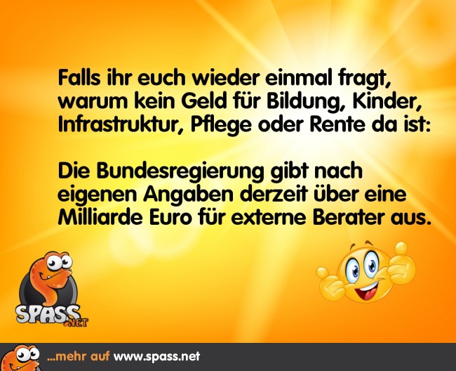 Gierige Berater | Lustige Bilder auf Spass.net