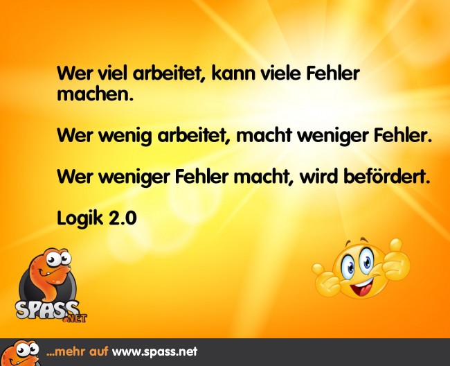 Keiner ist fehlerfrei | Lustige Bilder auf Spass.net