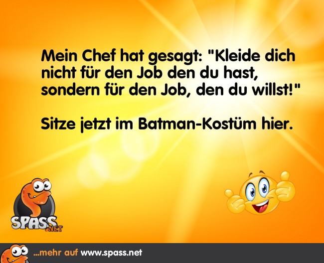 Der kommende Job | Lustige Bilder auf Spass.net