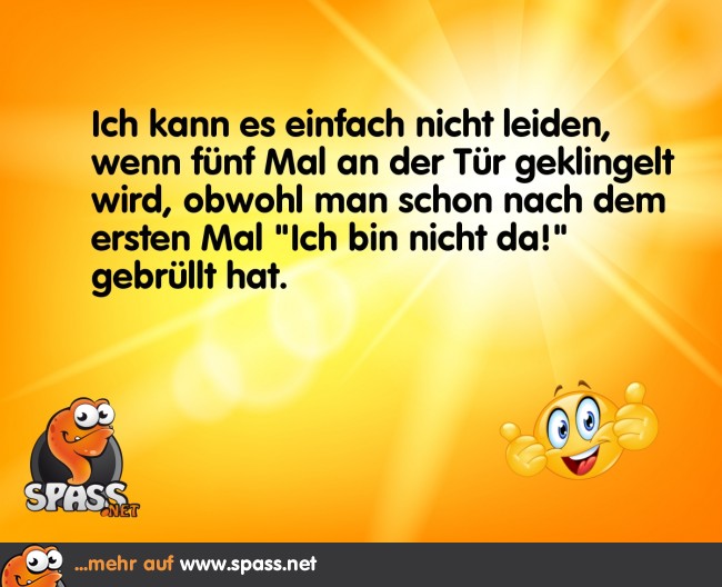 Ich bin wirklich nicht da! | Lustige Bilder auf Spass.net