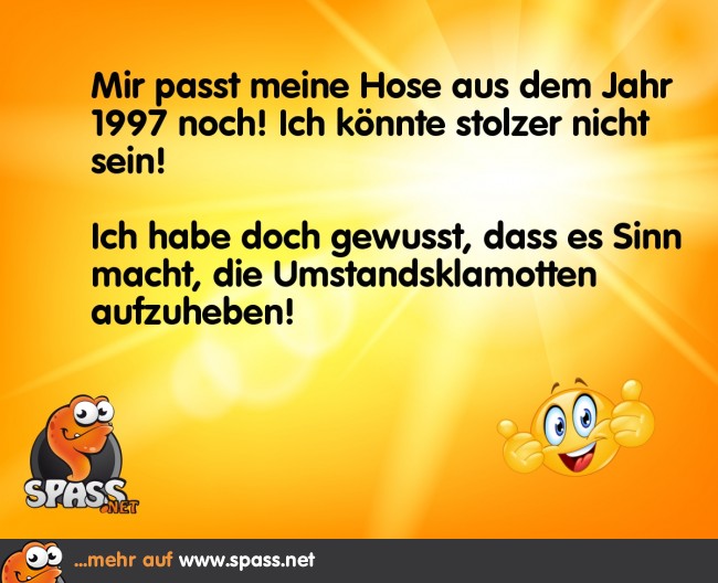 Sie passt noch! | Lustige Bilder auf Spass.net