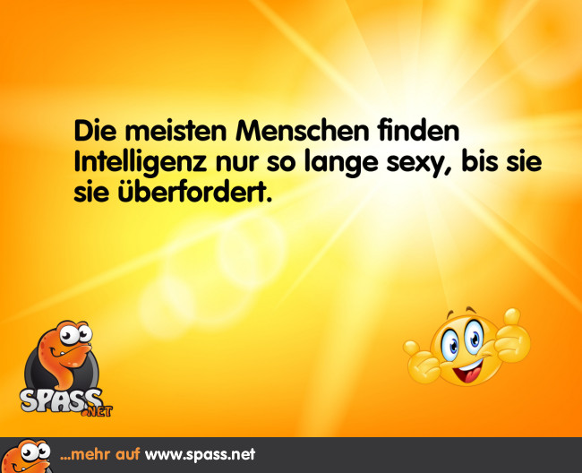 Überforderung durch Intelligenz | Lustige Bilder auf Spass.net