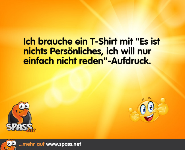 Lasst mich einfach in Ruhe! | Lustige Bilder auf Spass.net