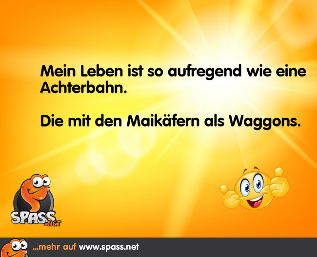 Achterbahn des Lebens | Lustige Bilder auf Spass.net
