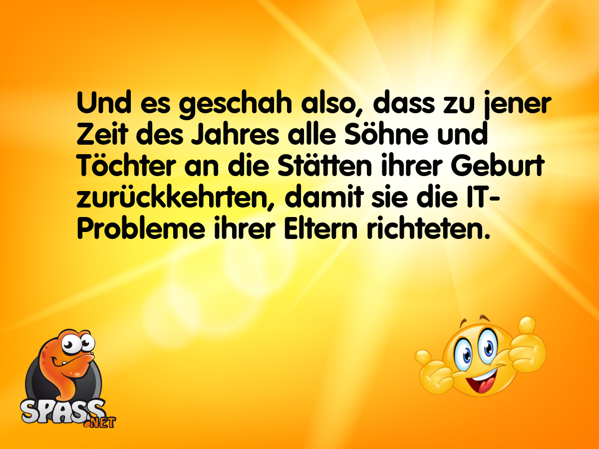 Moderne Weihnachtsgeschichte | Lustige Bilder auf Spass.net